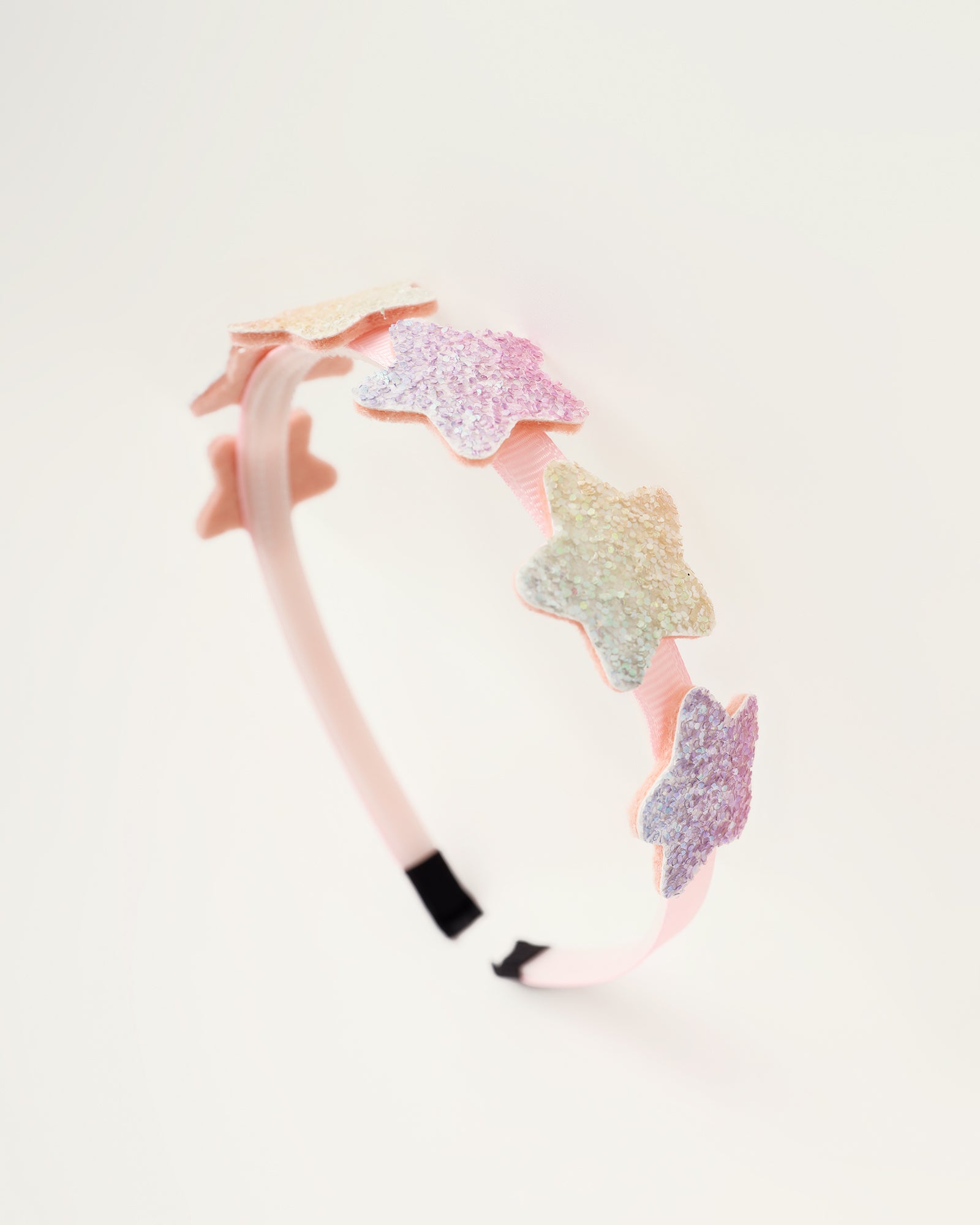 Yellow Pink Glitter Stars Headband – ilovehopscotch