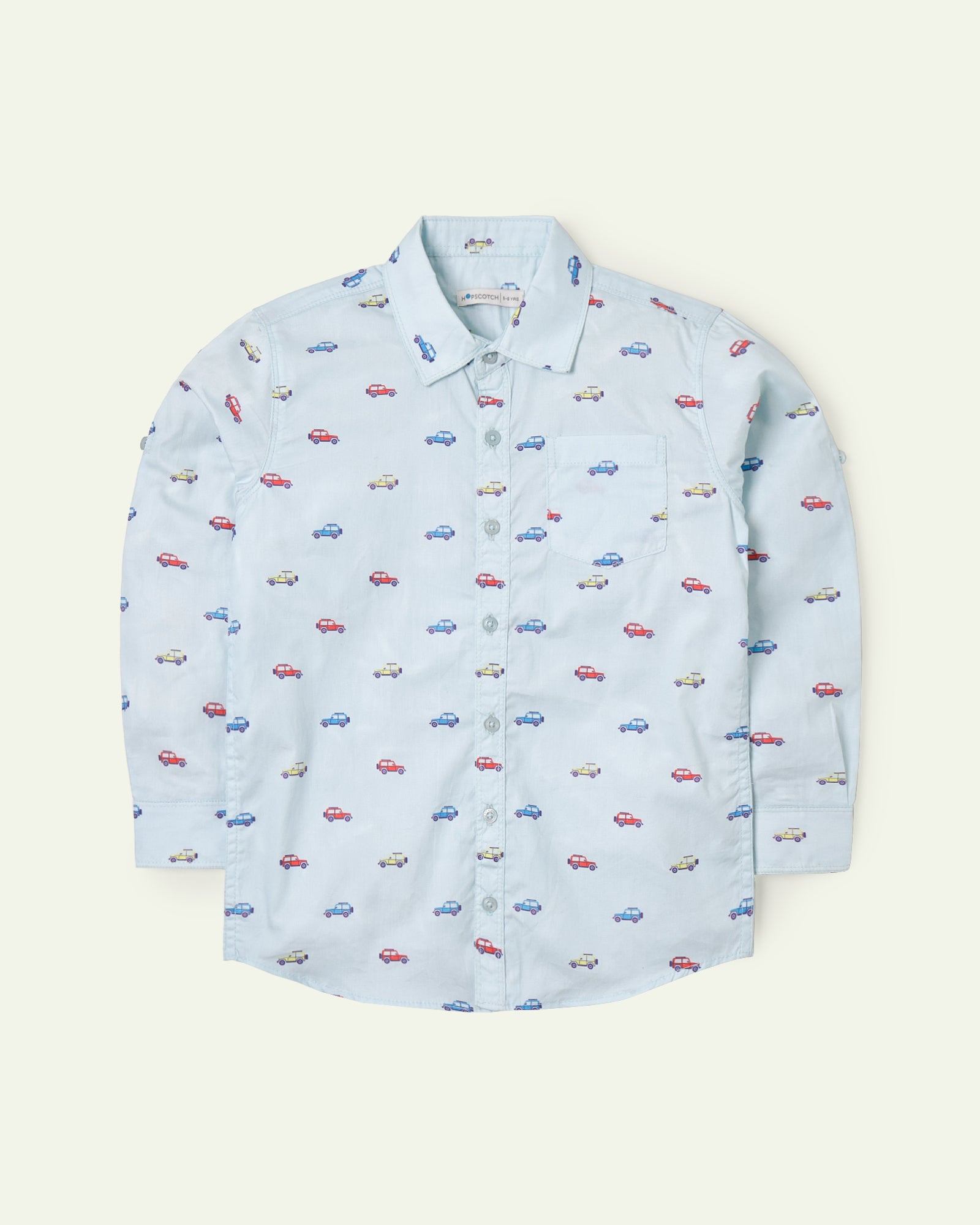 Cars Button Up Shirt – ilovehopscotch